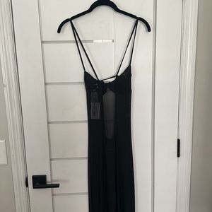 WeWoreWhat | Dresses | New Weworewhat Scoop Back Maxi Mesh Dress Xs ...